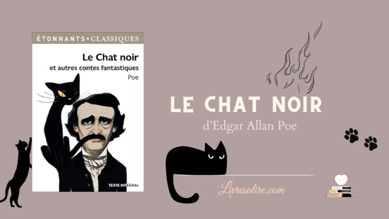 Le chat noir - Edgar Allan Poe - Livres à lire ♥ Emma Power